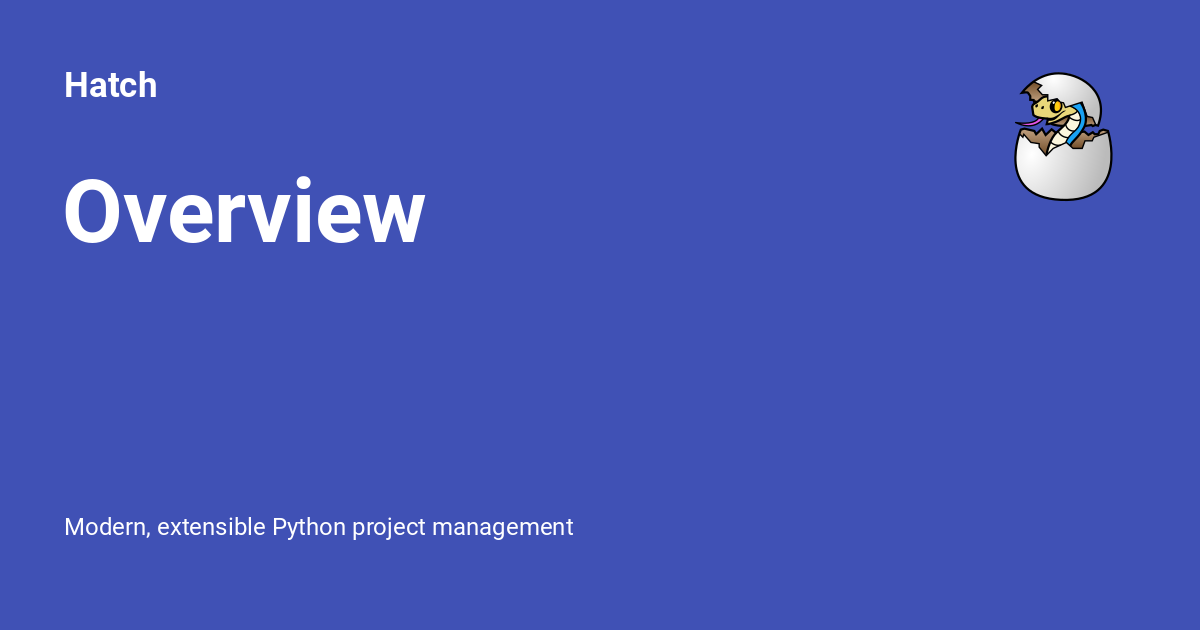 Overview - Hatch